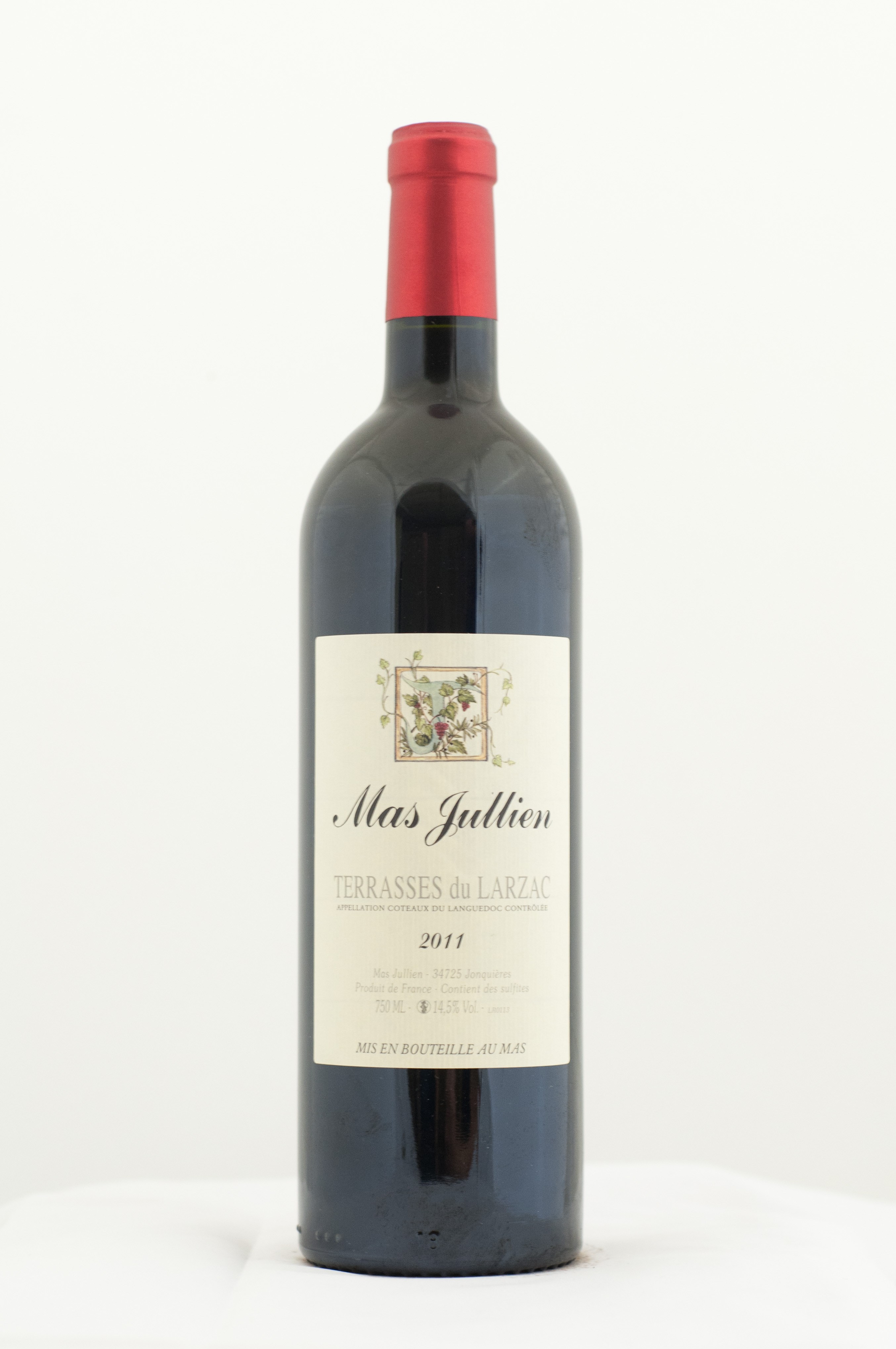 Mas Jullien Coteaux du Languedoc Autour de Jonquières rouge ...